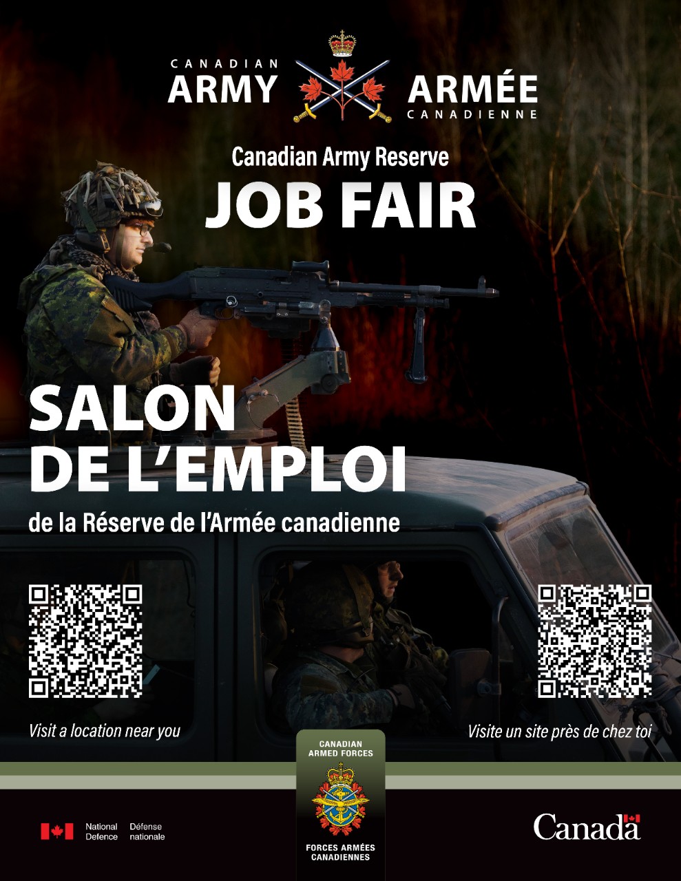 Canadian Army Reserve Pembroke Job Fair 2024