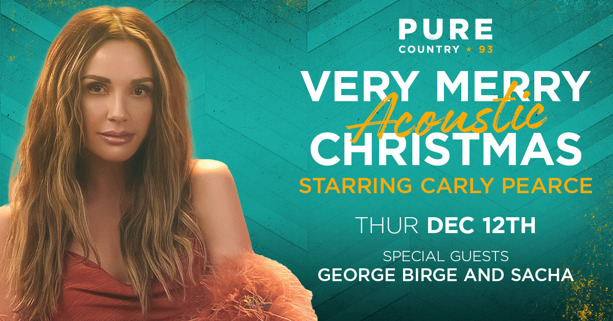 Pure Country 93's A Very Merry Acoustic Christmas