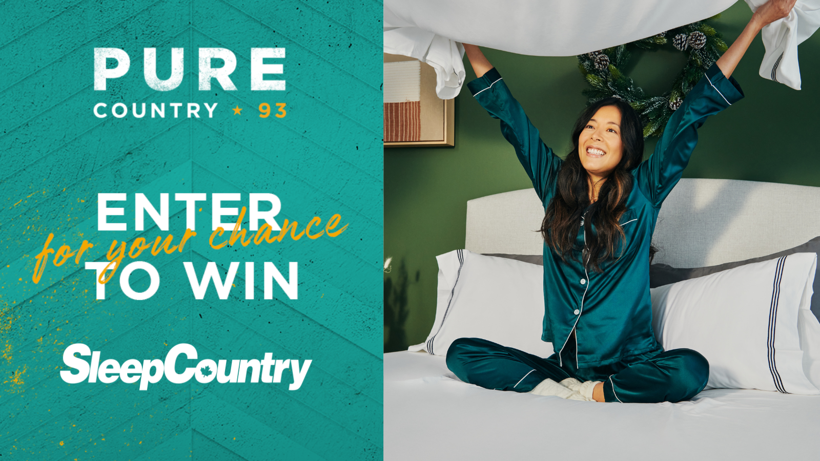 Give the Gift of Sleep for the Holidays with Sleep Country!